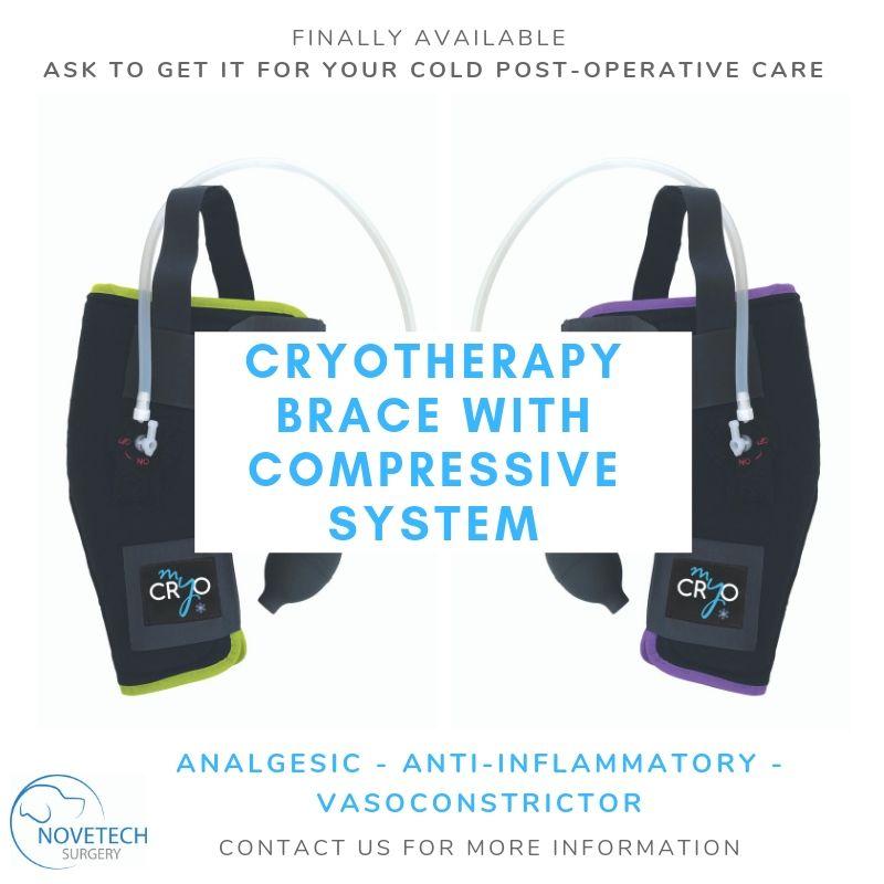 New cryotherapy brace with compression - Novetech Surgery